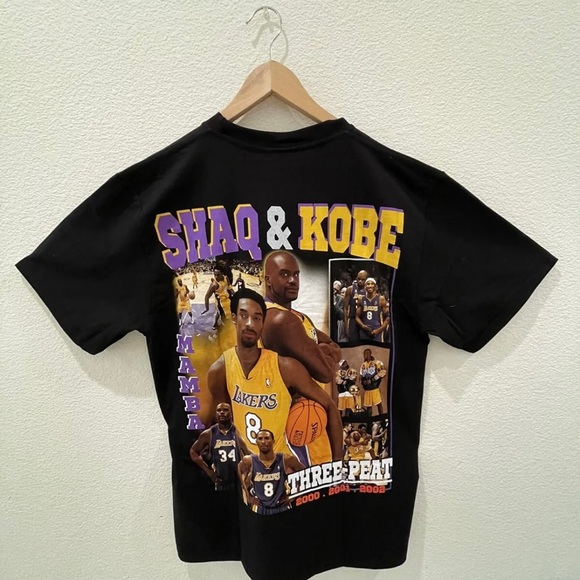 Shirts | Bootleg Graphic Tee Los Angeles Laker 3peat Championships ...